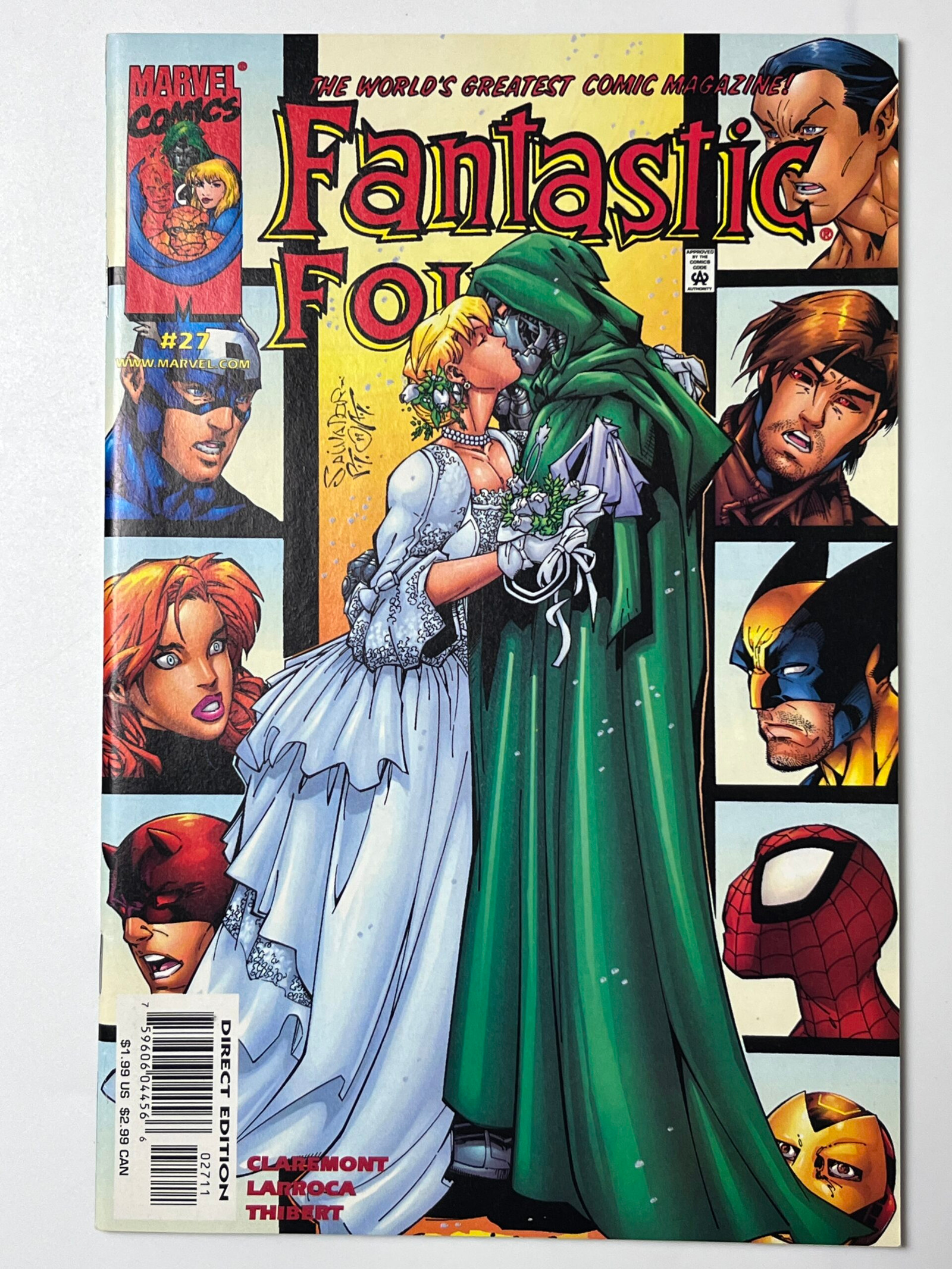 Fantastic Four #27 (2000) Marriage of Sue Storm and Dr. Doom (Reed ...