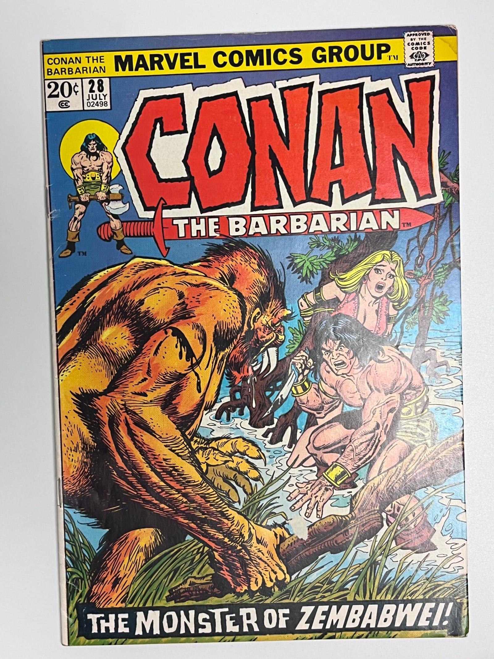 Conan the Barbarian #28 (1973) - Ytown Comics